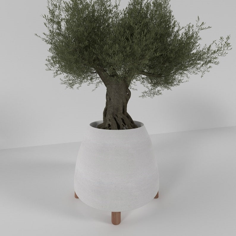 Obtuse Stand - Large Luxury Concrete Stand Planter – Studio Redrock